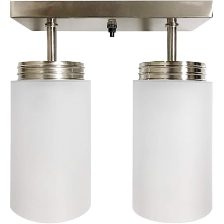 Amazon.com: RecPro 2pk | RV Kitchen Pendent Light | 12V LED | Brushed ...