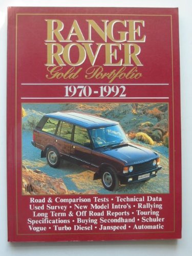 Amazon | Range Rover Gold Portfolio | Clarke, R. M. | Automotive