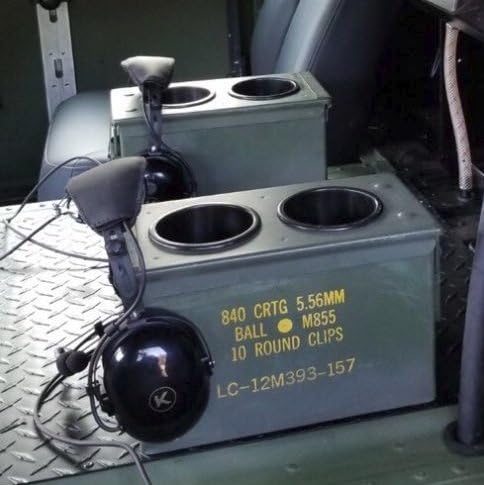 FEDERAL MILITARY PARTS 2 MILITARY HUMVEE CUP HOLDER/CENTER CONSOLE M998 ...