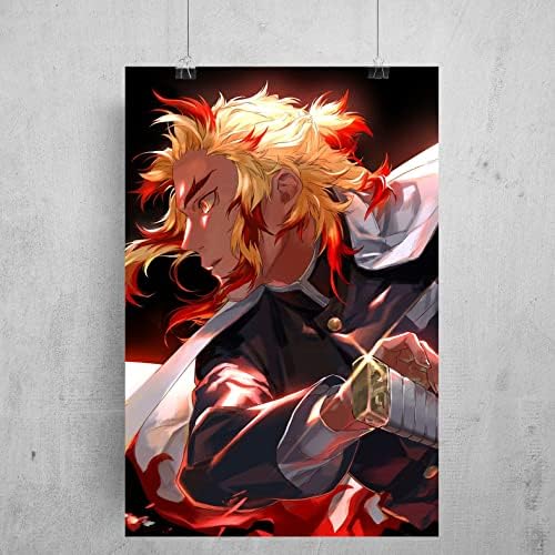 RedCloud 4.5x12 - Size Poster Collection (Kyojuro rengoku) : Amazon.in ...