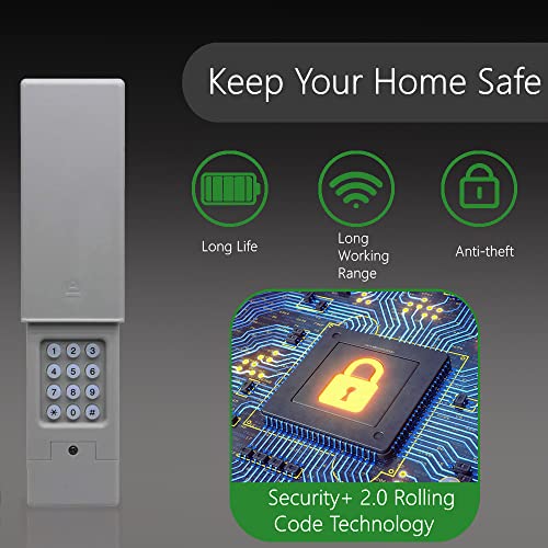 Snapklik.com : Universal Garage Door Keypad Replacement For Liftmaster ...