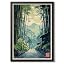 Amazon.de: Kyoto Bamboo Grove Anime-Holzblock-Poster, Cartoon-Manga-Edo ...