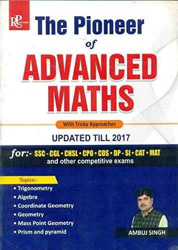 Advanced Maths for SSC, CGL, All Competition Exam, English : AMBUJ ...