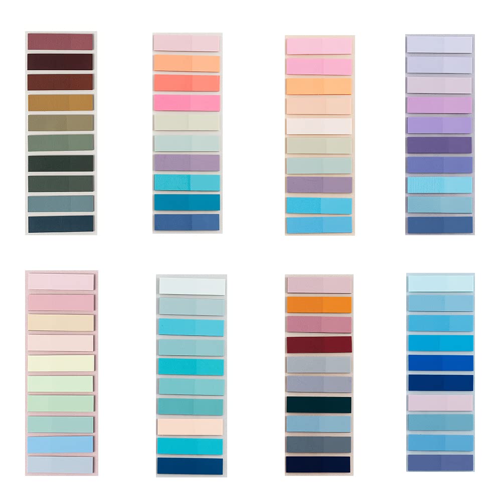 Snapklik.com : 1600 Pieces Book Tabs For Annotating Books, Transparent ...