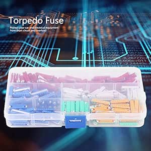 Reliable Torpedo Shaped 200PCS Practical Safe Fuse Set Multicolor ...
