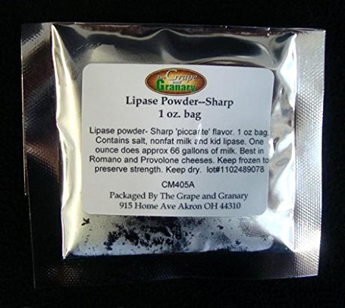 Amazon.com : Lipase Powder- Sharp (1oz Bag) : Grocery & Gourmet Food
