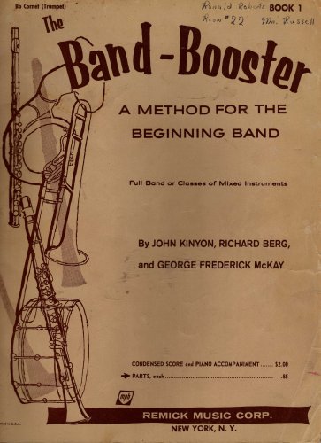 Amazon.com: The Band-Booster: A Method For The Beginning Band - Full ...