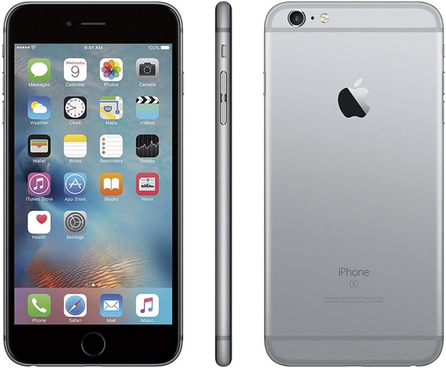 Apple iPhone 6s Plus Space Grey 64GB SIM-Free Smartphone (Renewed ...