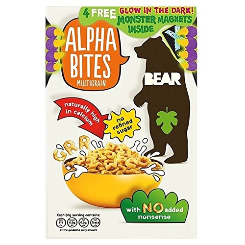 Amazon.com: Bear Alphabites Multigrain Shapes 375g - Pack of 6