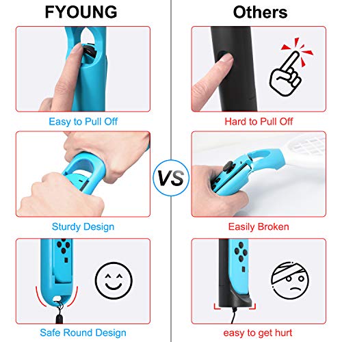 Tennis Racket for Nintendo Switch Joy-Con Controller,Accessories for ...