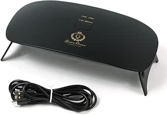 Amazon.co.jp: GreenOcean【BIGライト】おまけ付 UV-LED ラージライト 24W UVライト LEDライト UVランプ ネイル 連続点灯 レジンライト (ブラック ...