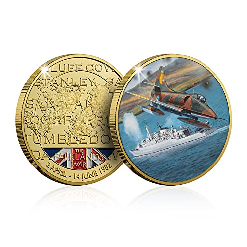 The Falklands War Collection Collectable Commemorative Gold Coin – HMS ...