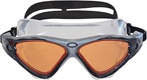 Zoggs Unisex Adult Tri-Vision Mask Swimming Goggles, Navy/Blue/Tint ...