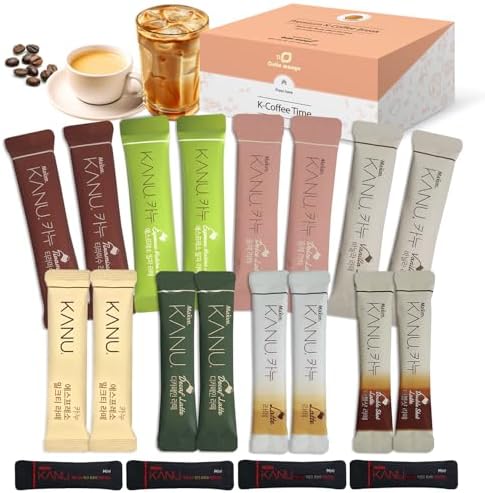 Amazon.com : CUTIE MANGO Maxim KANU Premium Korean Instant Coffee ...
