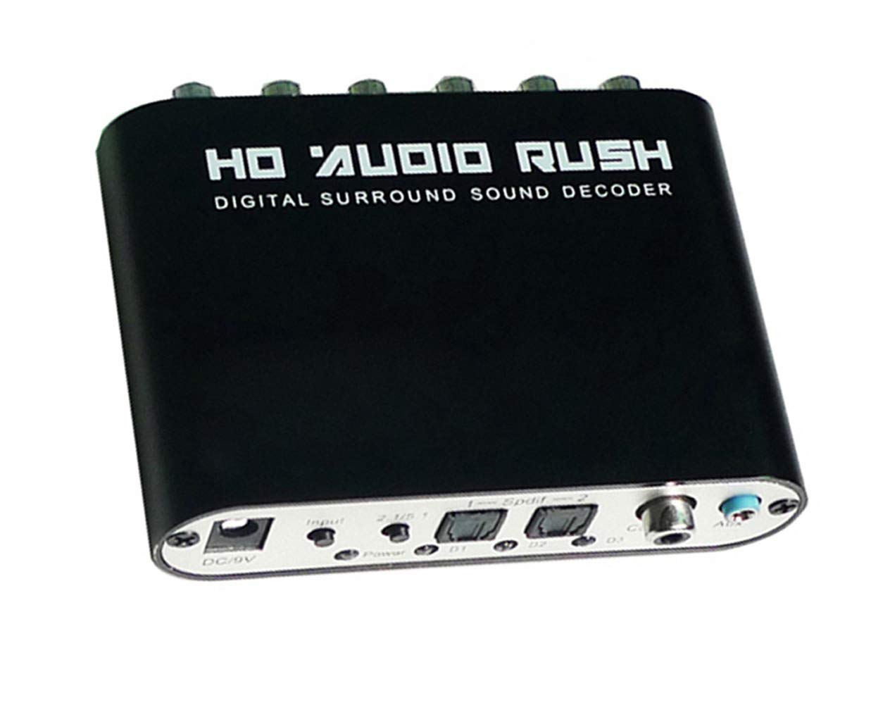 Microware 5.1 Rush Digital Sound Decoder Converter Optical SPDIF ...