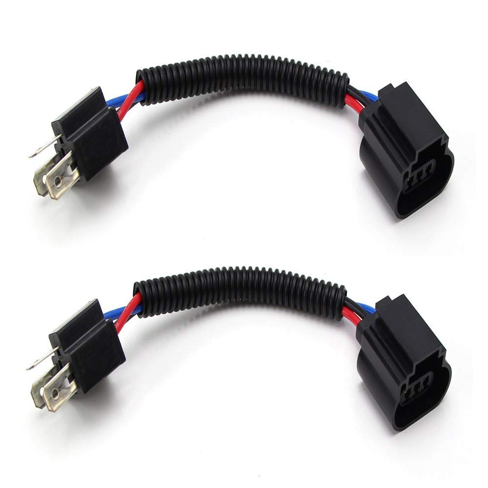GZLMMY H4 9003 To H13 9008 Pigtail Wire Wiring Harness Adapters For H4 ...