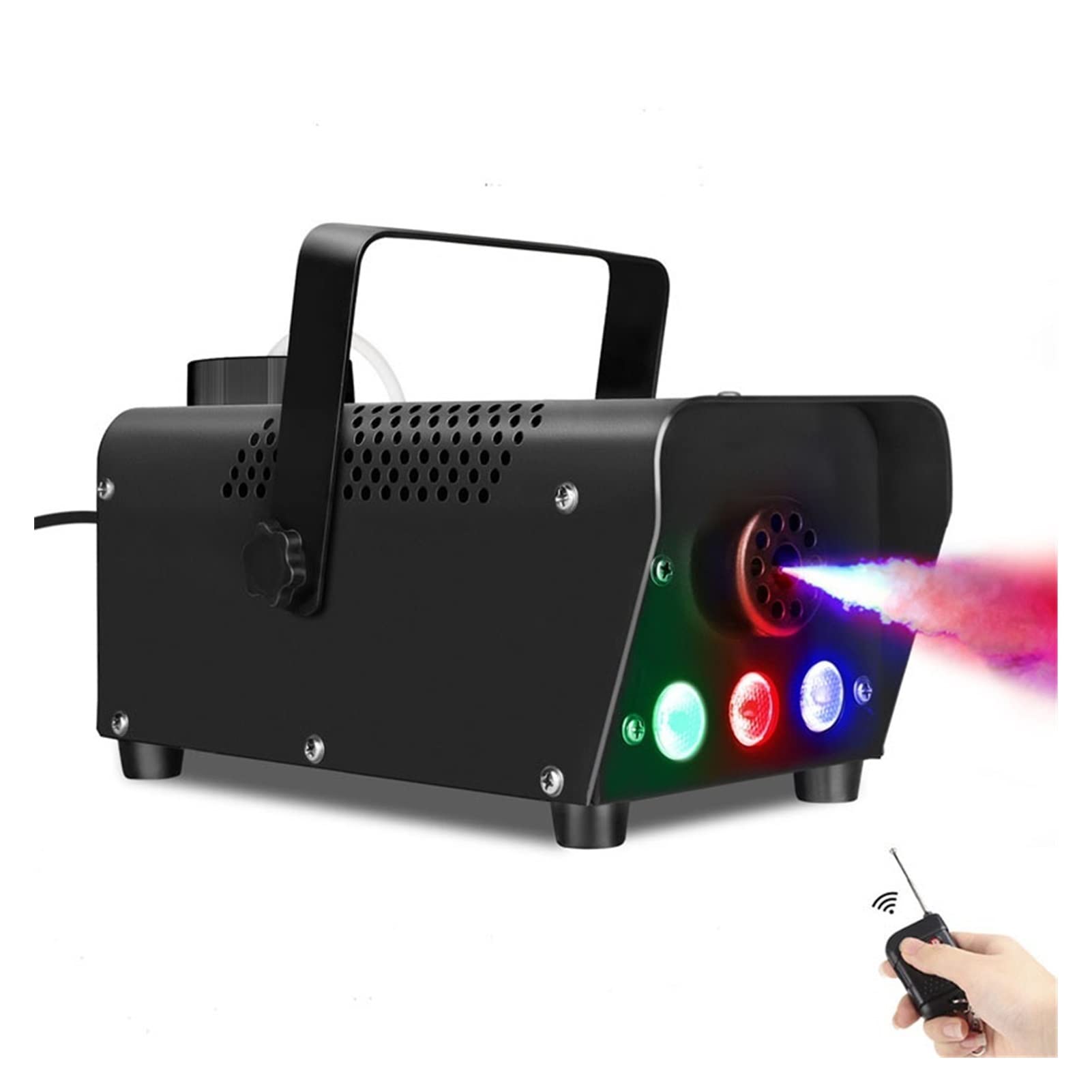 Buy UQTE Fog Machine Halloween Fog Machine 500W Stage Smoke Machine RGB ...