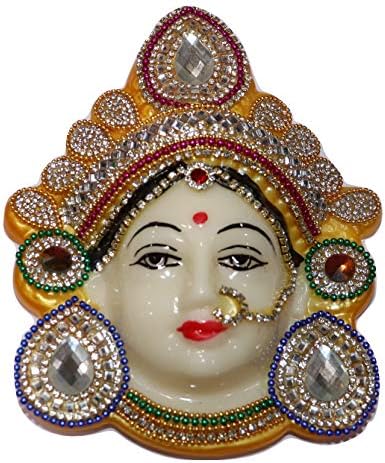 Buy M S Creations Fiber Goddess Gowri Idol/Face, 20x34 cm, Multicolour ...