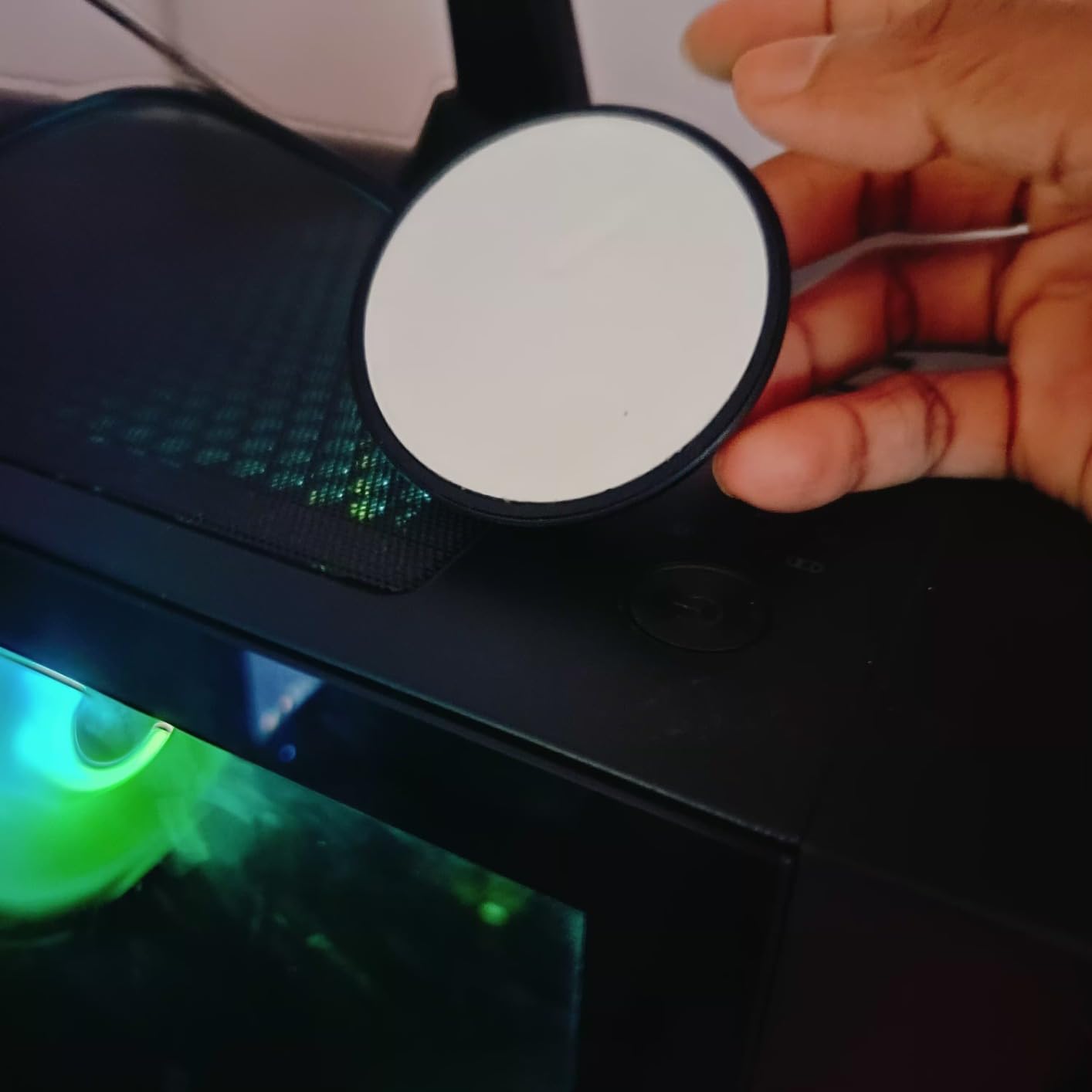 Zeitel® Desktop LED Computer Power Button PC Switch External Power ...