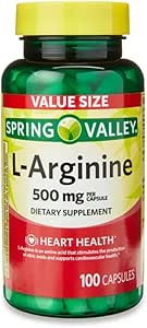 Amazon.com: Generic Spring Valley L'Arginine Amino Heart Health ...