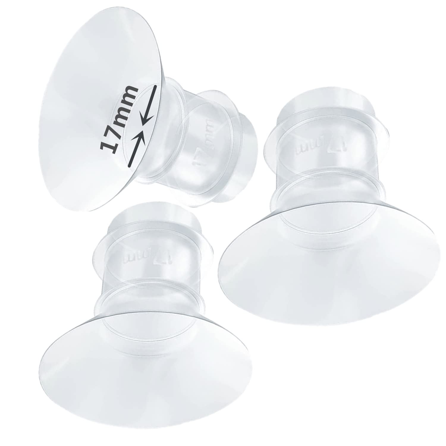 Buy Pump Parts Flange Inserts 17mm, 3 Pcs Silicone Inserts for S9 S10 ...