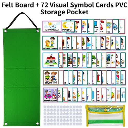 Visual Schedule Chart for Kids - Daily Routine & Autism Learning Tool ...