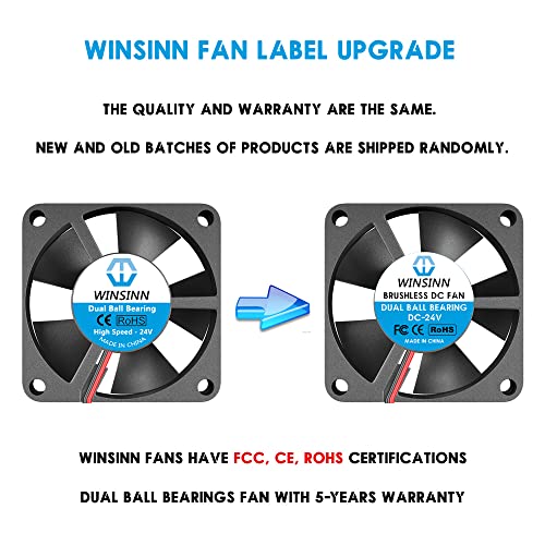 Snapklik.com : WINSINN 35mm Fan 24V Dual Ball Bearing Brushless 3510 ...