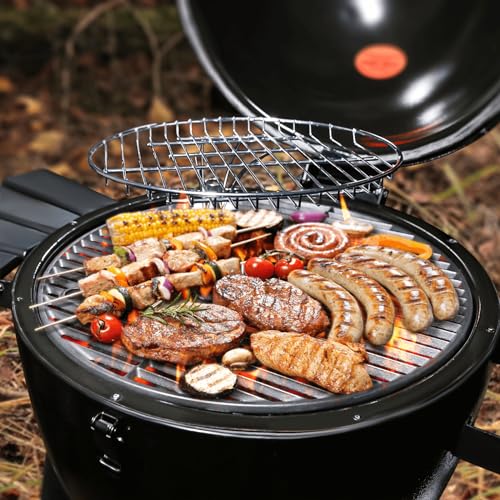 Round Grill Grate 19.5" for Akorn Kamado Ceramic Grill, Pit Boss K24 ...