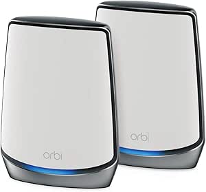 NETGEAR Orbi Whole Home WiFi 6 Tri-Band Mesh System (RBK852) | AX6000 ...