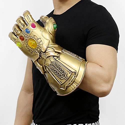 Buy Marvel Infinity Gauntlet Latex Gauntlet with Realistic Power Stones ...