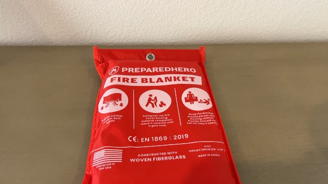 Watch Quick Review of Prepared Hero Reusable Fire Blankets on Amazon Live