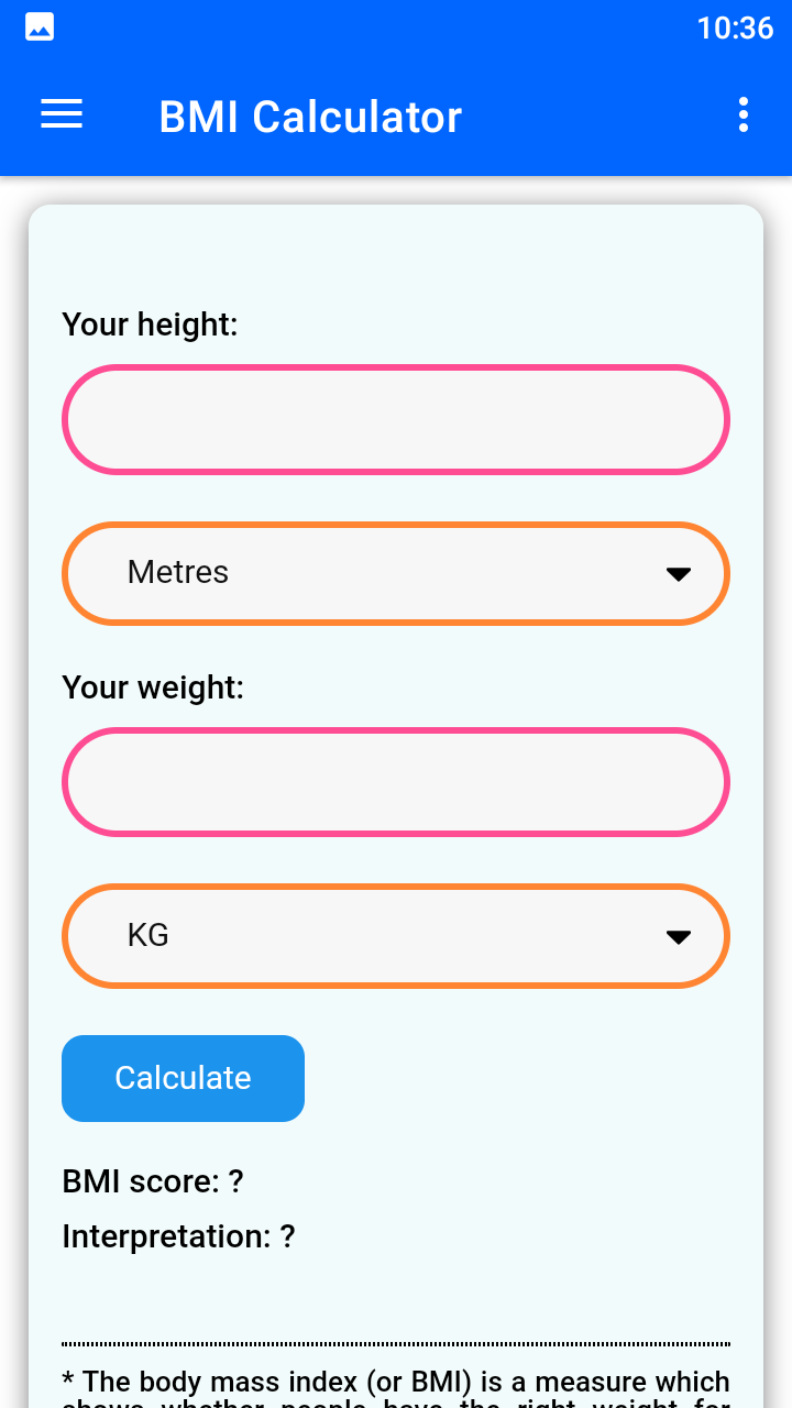 Health Calculator - App on Amazon Appstore