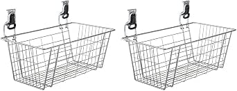 Amazon.com: Rubbermaid Fasttrack Garage Storage Wire Mesh Basket ...
