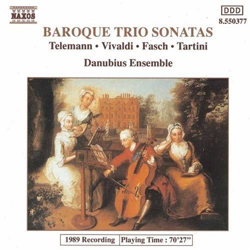 Trio Sonatas: Danubius String Quartet, Giuseppe Tartini, Georg Philipp ...