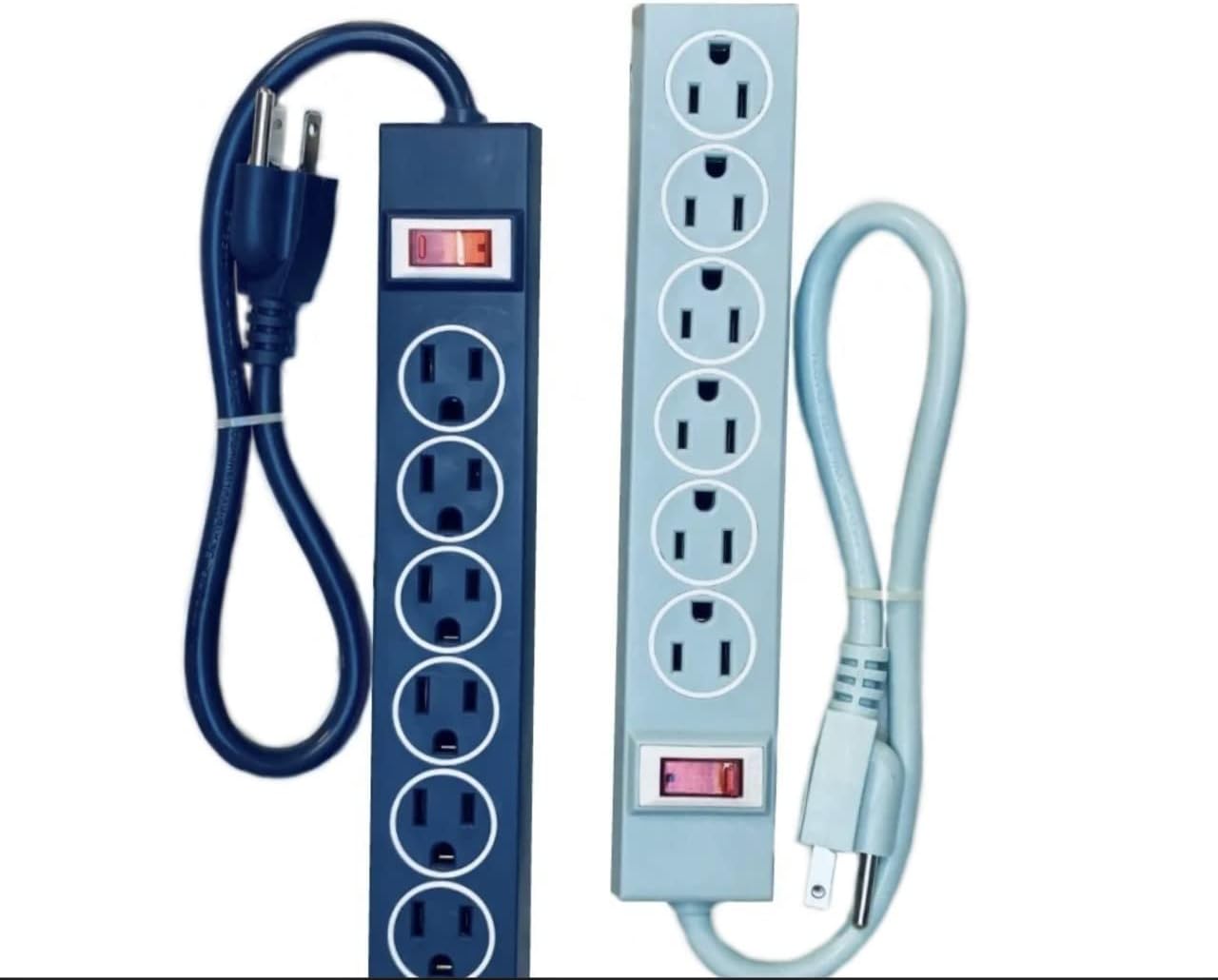 Amazon.com: Vivitar (2 Ct) 6 Outlet Safety Surge Protector Plug AC Wall ...