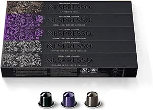 Nespresso Intense Coffee Capsules - 50 Capsules: Buy Online at Best ...