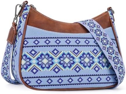 MEITRUE Leather Crossbody Bags for Women - Trendy Shoulder Handbags ...