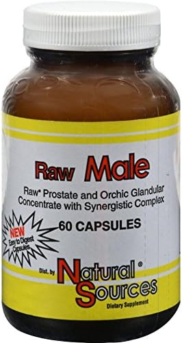 Amazon.com: Natural Sources - Raw Male, 60 capsules : Health & Household