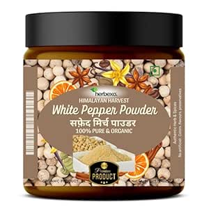 Herbexo White Pepper Powder (safed Mirch Powder) Experience the ...