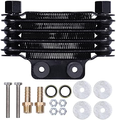 Amazon.com: Pit Bike Oil Cooler, Oil Cooler Engine Cooling Hose Kit for ...