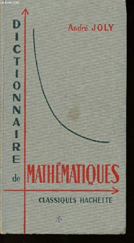 Amazon.co.jp: DICTIONNAIRE DE MATHEMATIQUES. : Joly, Andre: 洋書