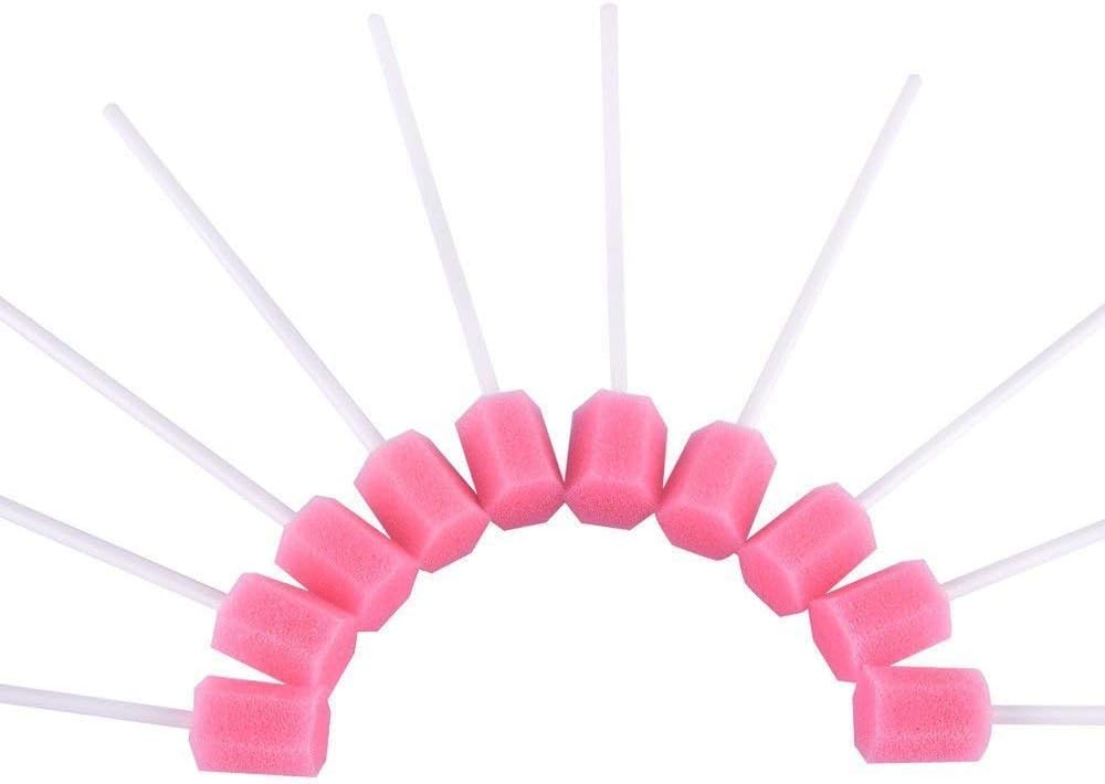 Aprodite Disposable Oral Care Sponge Swabs Tooth Cleaning Swabs 100pcs ...