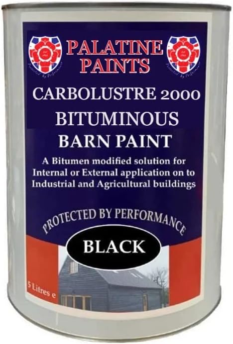 Black Barn Paint | Weatherproof Bitumen 20Lt Slate Grey : Amazon.co.uk ...