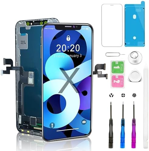 Amazon.com: Risidamoy for iPhone X Screen Replacement for iPhone 10 5.8" with Ear Speaker ...