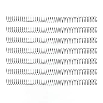 Amazon.com : Single Wire Binding Coils, 100PCS 5/8in Diameter Spiral ...