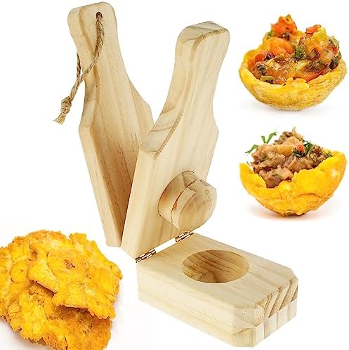 Amazon.com: Tostones plantain press, tostonera plantain smasher Solid ...