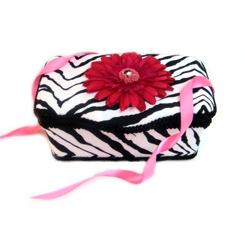 Amazon.com : Zebra and Pink Boutique Baby Wipes case : Baby Diapering ...