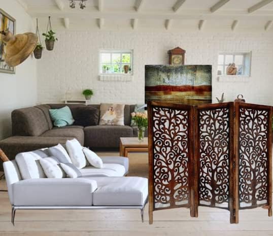 Store Nice Wooden Room Partition |Wooden Room Divider for Living Room ...