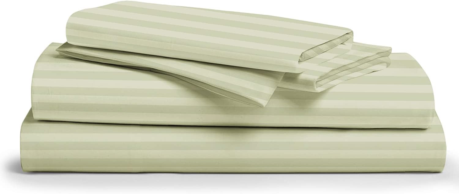 Amazon.com: Carressa Linen 600 Thread Count 100% Long Staple Egyptian ...