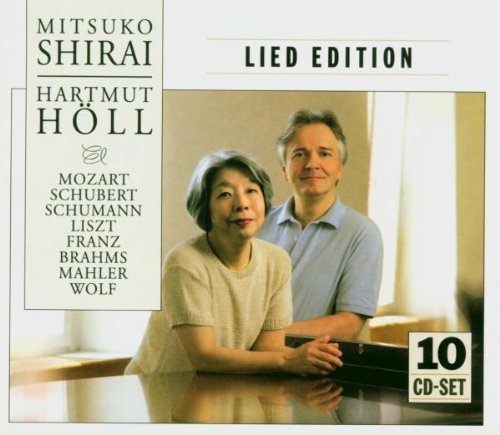 Lied Edition [10 CD] by Mitsuko SHIRAI, Hartmut HOLL (2000-01-01 ...